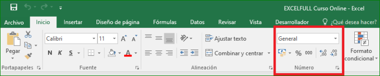 FORMATOS DE NÚMERO EN EXCEL - EXCELFULL.COM