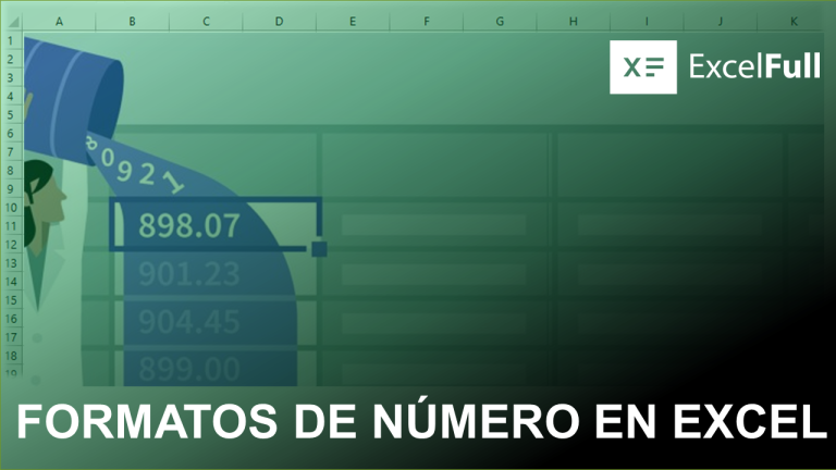 FORMATOS DE NÚMERO EN EXCEL - EXCELFULL.COM