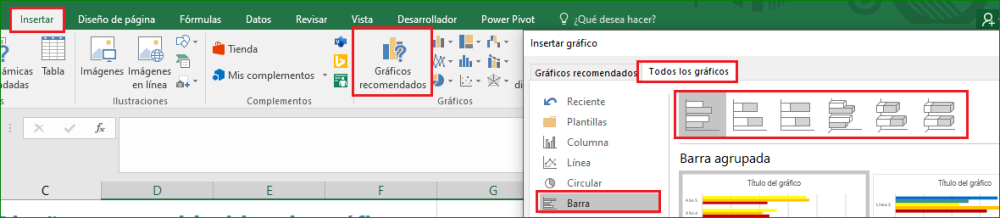 CREAR UN GRÁFICO DE BARRAS EN EXCEL-EXCELFULL.COM