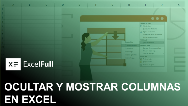 OCULTAR Y MOSTRAR COLUMNAS - EXCELFULL.COM