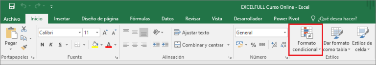 CONJUNTO DE ICONOS EN EXCEL - EXCELFULL.COM