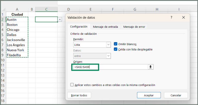 EDITAR UNA LISTA DESPLEGABLE EN EXCEL: GUÍA COMPLETA PARA AGREGAR O ...
