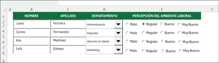 CREAR FORMULARIOS EN EXCEL: MEJORA TU EFICIENCIA CON CONTROLES ...
